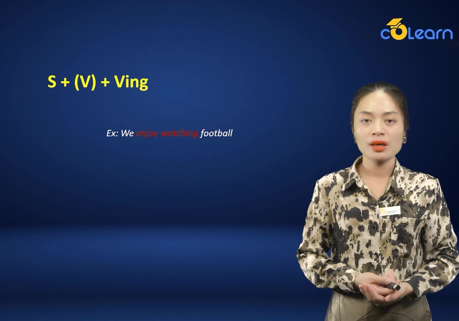 3. Một số động từ đi với V-ing