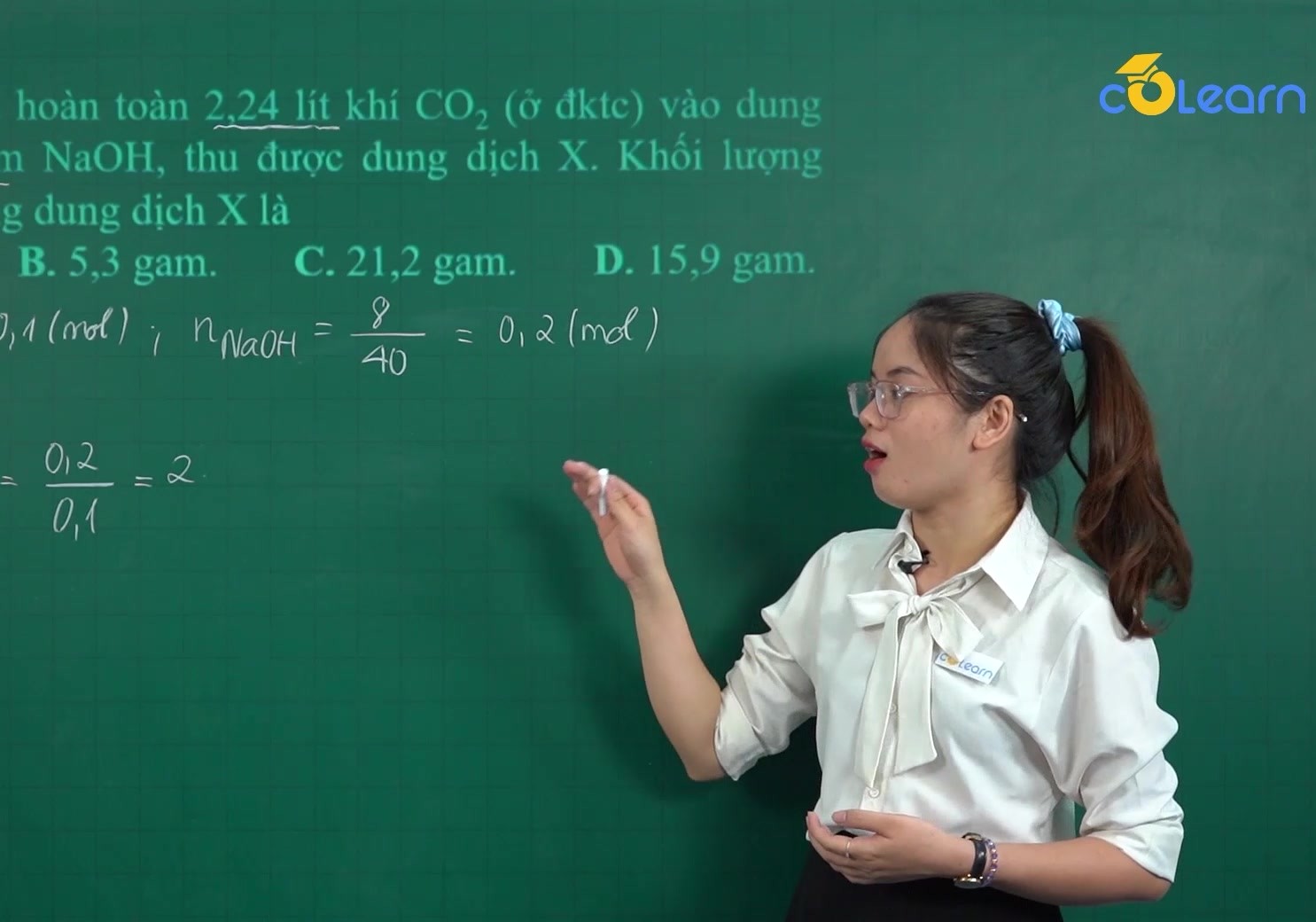 7. Phương pháp giải CO2, SO2 phản ứng với dung dịch kiềm